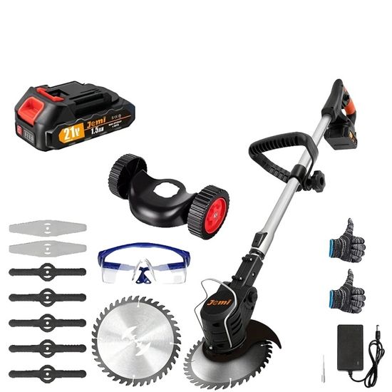 Tondeuse à main sans fil, moteur de 20 000 RPM, 3 outils de coupe, 1x ...