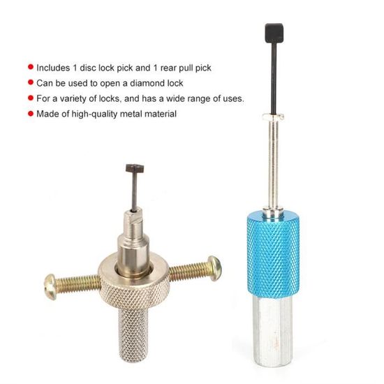 EJ.life Retenue de disque 2pcs / Set Disc Detainer Locksmith Lock Tool ...