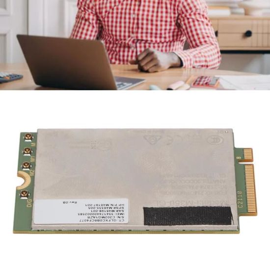 Carte réseau 5G LTE - PWSHYMI - FM350 GL - 4,67 Gbps descendant - Plug ...