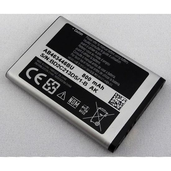 Batterie origine Samsung AB463446BU - Cdiscount Téléphonie