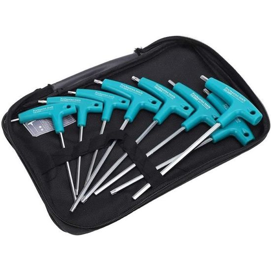 Jeu de clés hexagonales à poignée en T, Jeu de clés hexagonales Allen ...