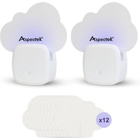 Sticky Fly Insect Trap For Indoor, Plug-In Blue Light Bug Trap ...