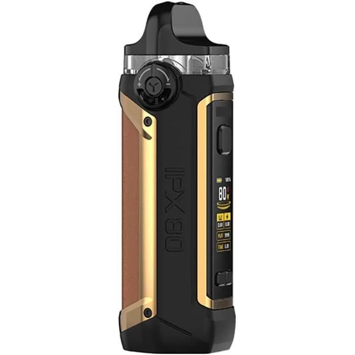 S.m-ok IPX 80 Kit (marron) 80W TC, kit de vaporisation de cigarette E ...