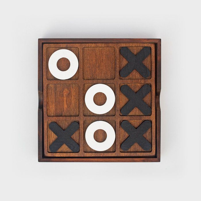 Jeu de Morpion en Bois Iron & Glory - Cdiscount Jeux - Jouets