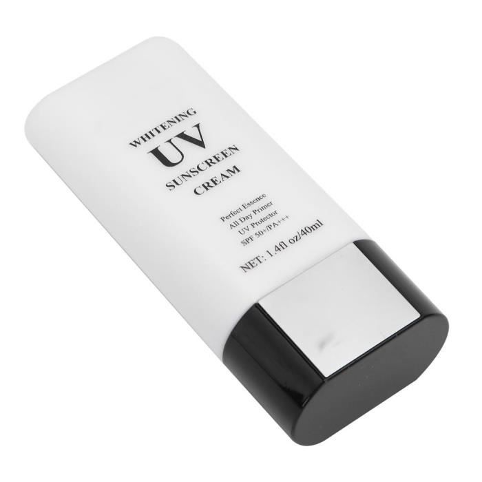 Ashata Crème solaire hydratante Crème Solaire UV Blanchissante SPF 50+/PA+++ Crème ...