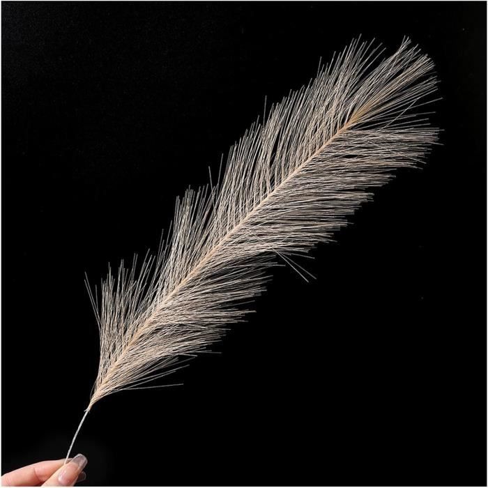 Wshao Store 42Cm 5-10-20Pc Simulé Roseau Faux Plante Herbe Décor ...