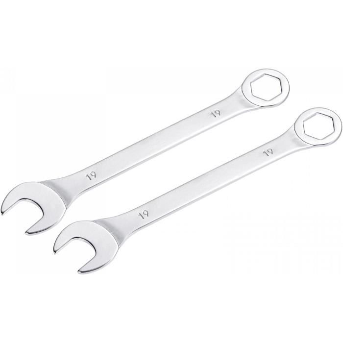 Fine Clé Mixte Avec Décalage 6 Points Terminal Et Coudé Ouvert Terminal ...