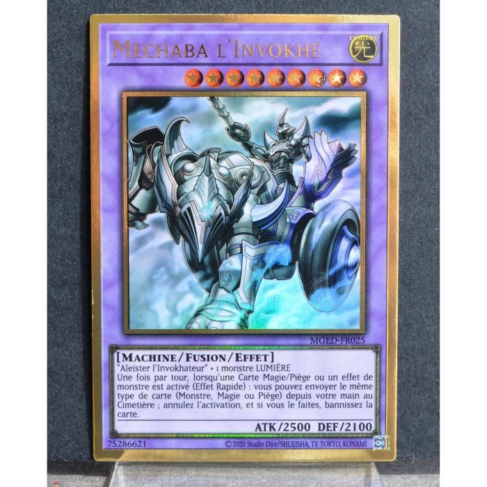 Carte YU-GI-OH MGED-FR025 Mechaba l'Invokhé 2ED NEUF FR - Cdiscount ...