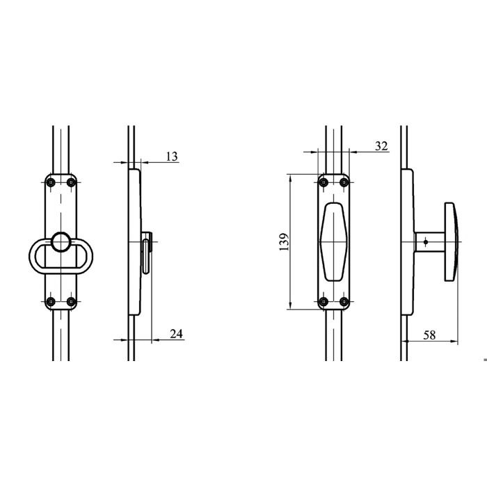 Crémone à bouton n° 3 Akulon inox - MAP MASSARD - 3BX - Cdiscount Bricolage