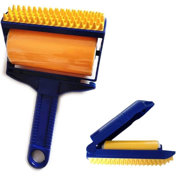 Stick It Roller Stick It Pet Hair Remover Gel Silicone Stick It Lint Roller Stick It Lint Roller Reusable for Pet Hairs Clothes Cdiscount Electromenager