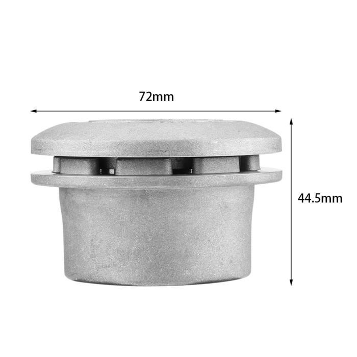 Tête de Débroussailleuse Universelle - JP012 - Aluminium - Blanc - Cdiscount Jardin