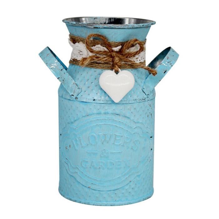 Pot de fleur,Pot de fleurs en fer et métal, pot de fleurs Vintage Chic ...