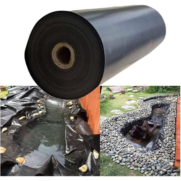 Bâche PVC de qualité supérieure pour bassin Yoebi - Épaisseur 0,12 mm ...