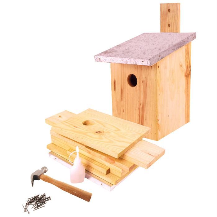 Esschert Design Nichoir 21,3 x 17 x 23,3 cm KG52 - Cdiscount Animalerie