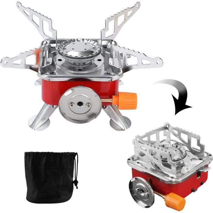 Mini Réchaud de Camping Pliable Portable, Waldspring Extérieur Mini ...