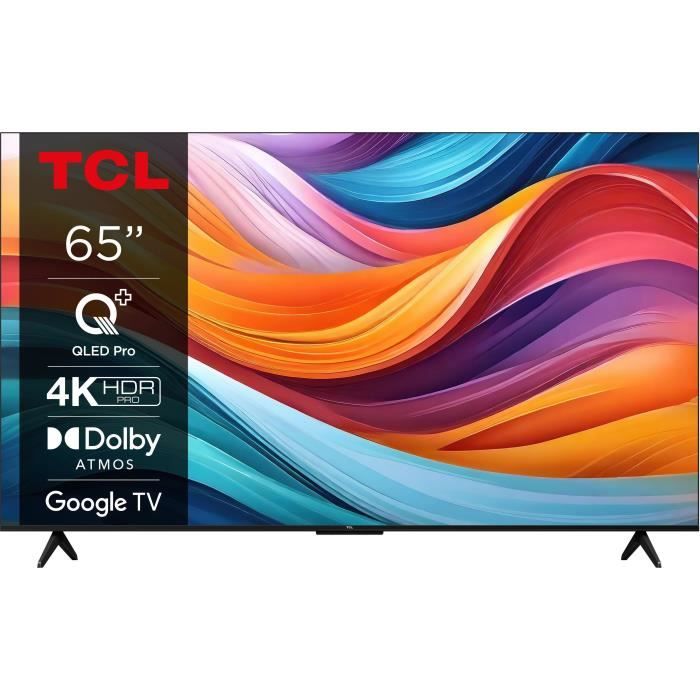 TV QLED - TCL - 65T7B - 65" - 4K UHD - Dolby Vision - Google TV - Game ...