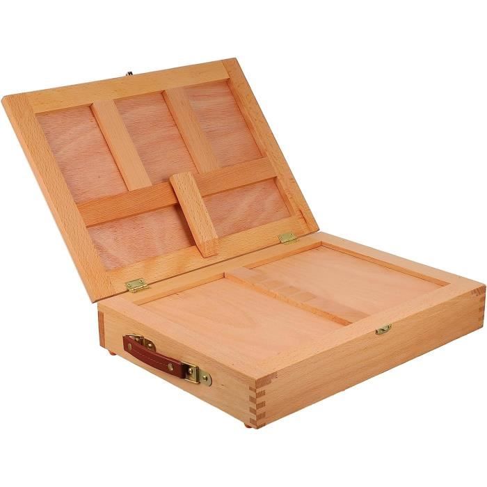 Boîte De Peinture Boîte De Table Chevalets Pour La Peinture Chevalet En ...