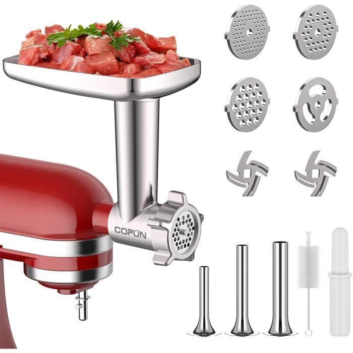 Hachoir À Viande Pour Kitchenaid Accessoires, Hachoir Pour Kitchen Aid ...