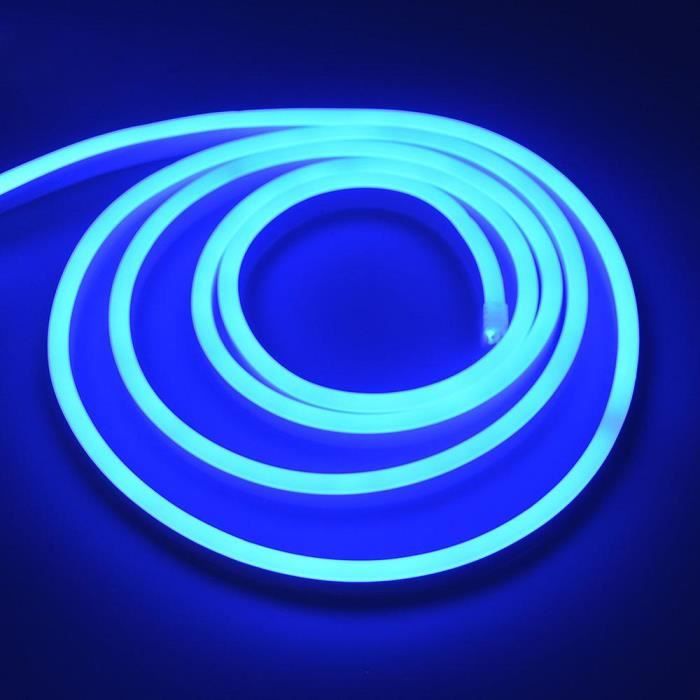 NEON,Bleu-2 m--Panneau lumineux néon LED arc en ciel, luminaire ...
