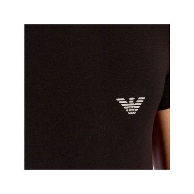 T shirt Emporio Armani Homme GA luxe Noir Coton Noir Cdiscount Pret a Porter