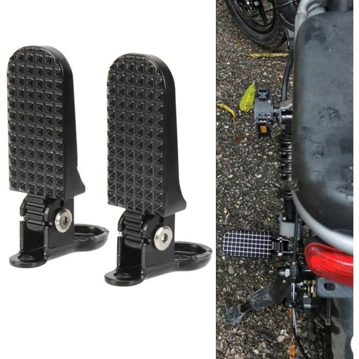 Repose-pieds arrière de vélo électrique facile à ranger, pédale légère ...