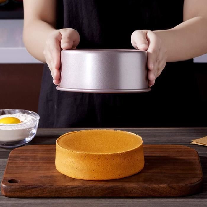 Moule À Gâteau Rond De 20,3 Cm Avec Fond AmovibleMoule À Gâteau Au ...