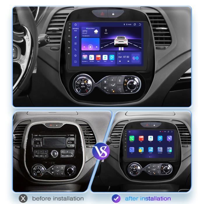 9 pouces Android GPS autoradio pour Renault Kaptur Captur 2016-2019 ...