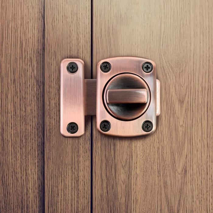 Loquet Rotatif De Porte Loquet Tournant Verrou De Porte Interieure ...