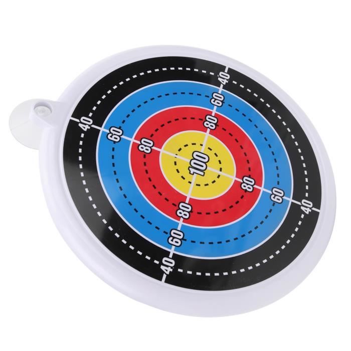 Cible à ventouse - VINGVO - ABS léger - Multicolore - Pour enfants de 3 ...