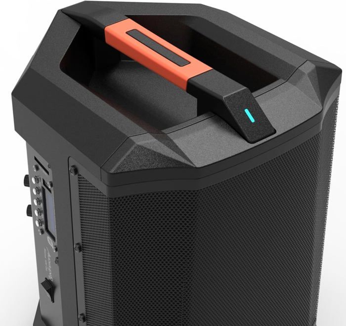 Enceinte de sonorisation Active Portable - Puissance 120 W - Enceinte amplifiée avec Bluetooth ...