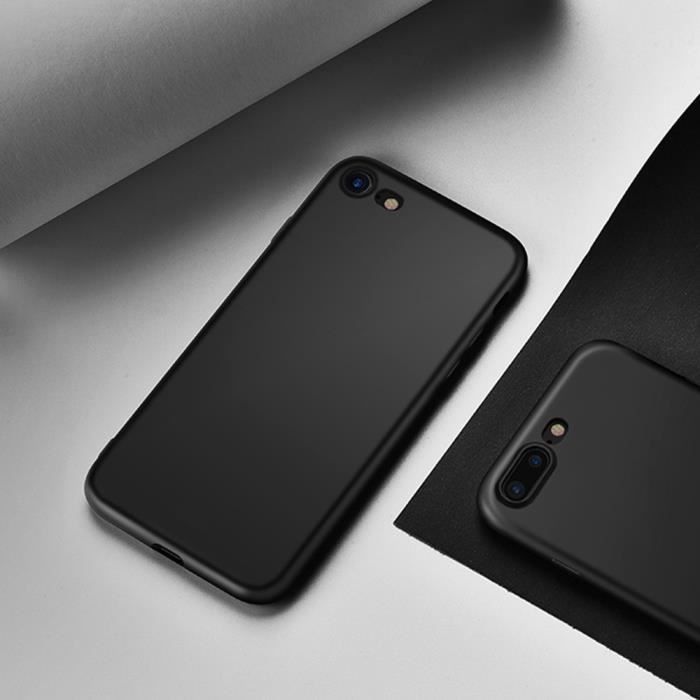 Coque iPhone 8 - Antichoc - Silicone TPU - Ultra Mince - Finition Mate ...