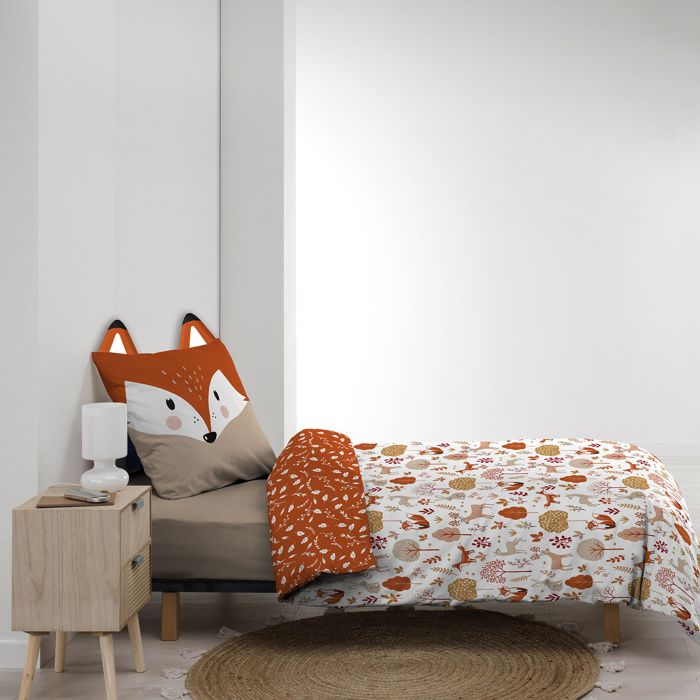 Housse de Couette Enfant 140 x 200 cm + 1 Taie – ROXY – 42 fils ...