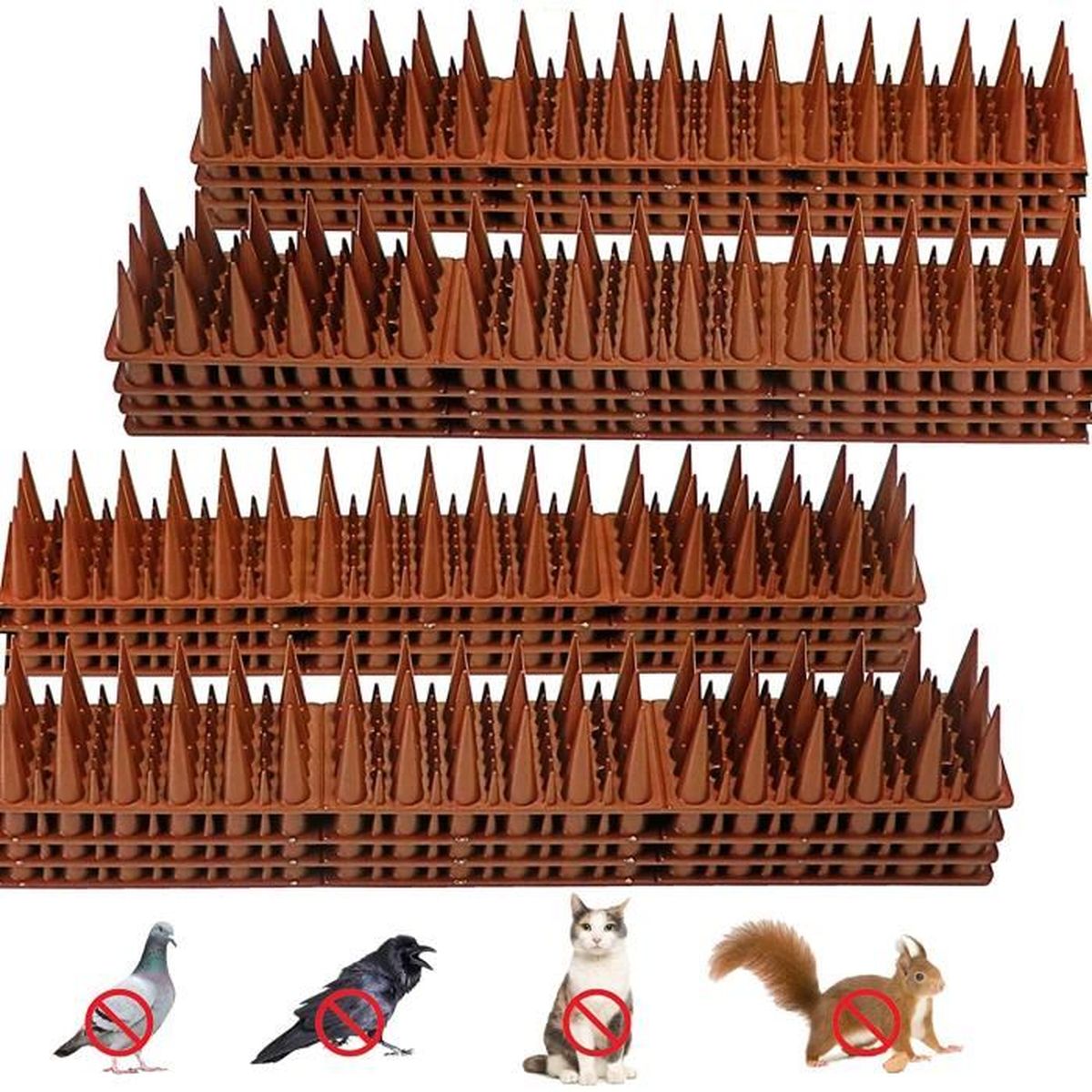 6 Mètres Pic Anti Pigeon,Anti Pigeons pour Balcon,Pique Anti Pigeons ...