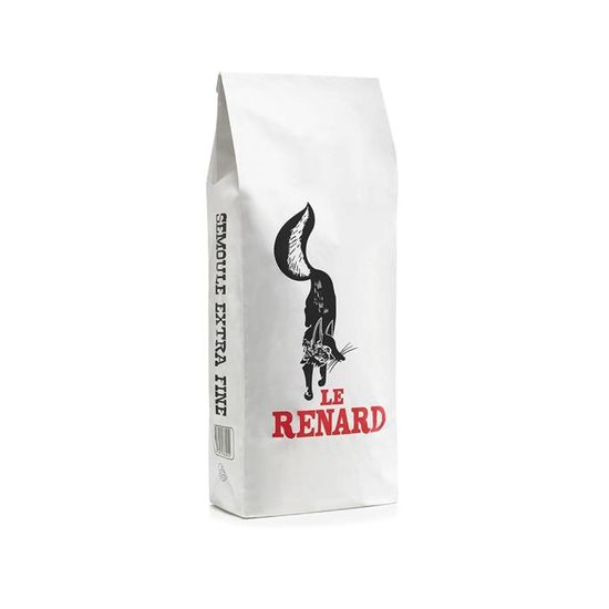 LE RENARD Semoule Extra Fine de Blé Dur– Sac 5 kg - Cdiscount Au quotidien