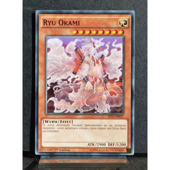 Carte YU-GI-OH SHVI-FR037 Ryu Okami NEUF FR - Cdiscount Jeux - Jouets