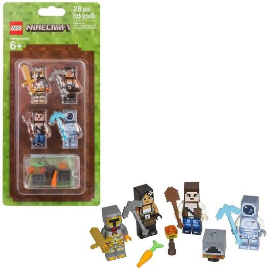 LEGO® Minecraft™ Ensemble d’accessoires Minecraft 2 (853610 ...