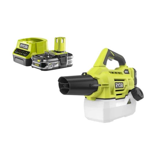 Pack RYOBI Brumisateur RYOBI 18V One Plus 2L - RY18FGA-0 - 1 Batterie 2.5Ah - 1 Chargeur rapide ...