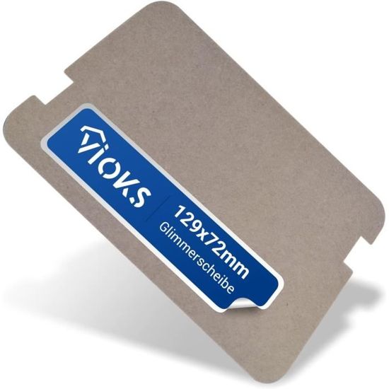 Sharp Pcovpa309Wre0 Disque De Mica Pour Micro-Ondes 129 X 72 Mm De ...