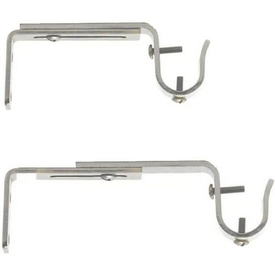 Support mural extensible et réglable pour barre de rideaux, Ø 19 mm ...