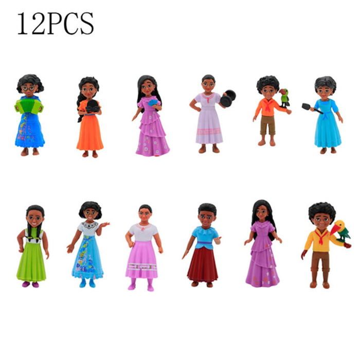 Encanto Figurines De Poupée The Madriga Family, Lot De 12, Chacune Avec ...