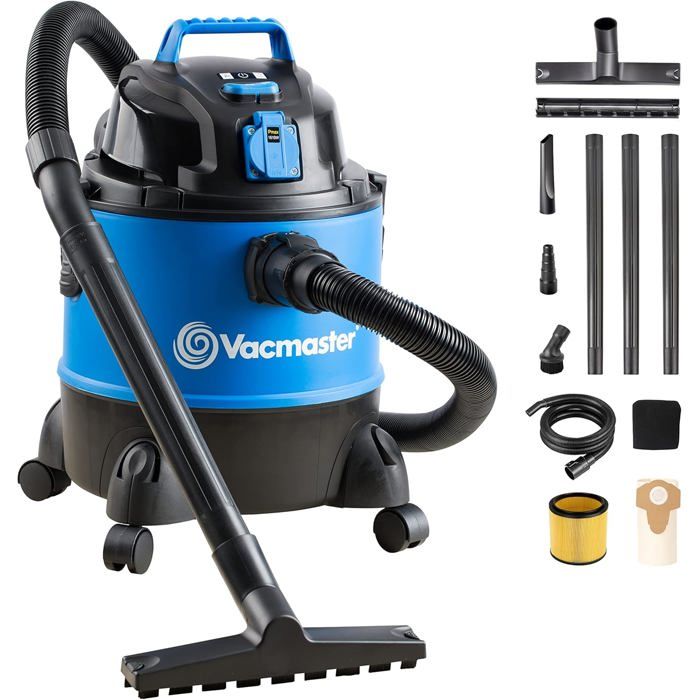 Eau et Poussière Aspirateur Industriel Puissant,1250W 20L,1250 W,20 ...