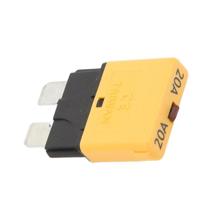 Akozon Fusible De Lame De Voiture Disjoncteurs Jaunes 28Vdc Du Fusible ...