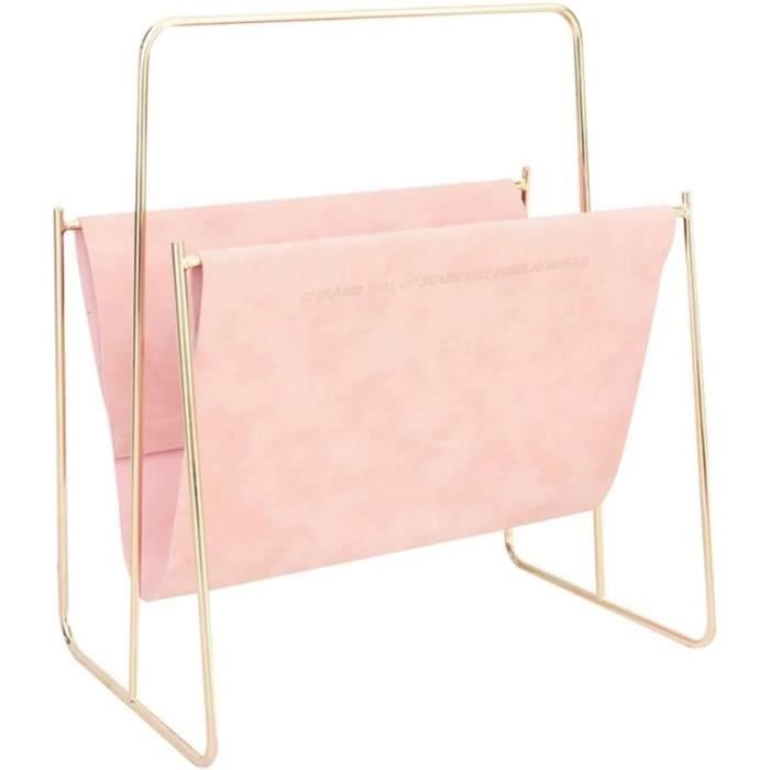 Creative Design Métal Magazine en Cuir Rack de Bureau Dossier Porte ...