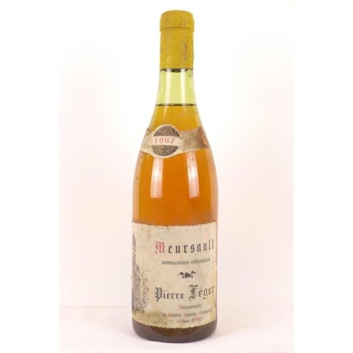 Meursault pierre léger blanc 1967 - bourgogne - La cave Cdiscount