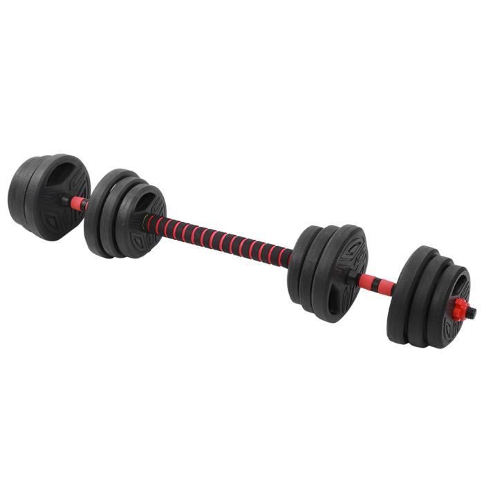 Kit d'Haltères Musculation Réglables pour Entraînement Musculaire et ...