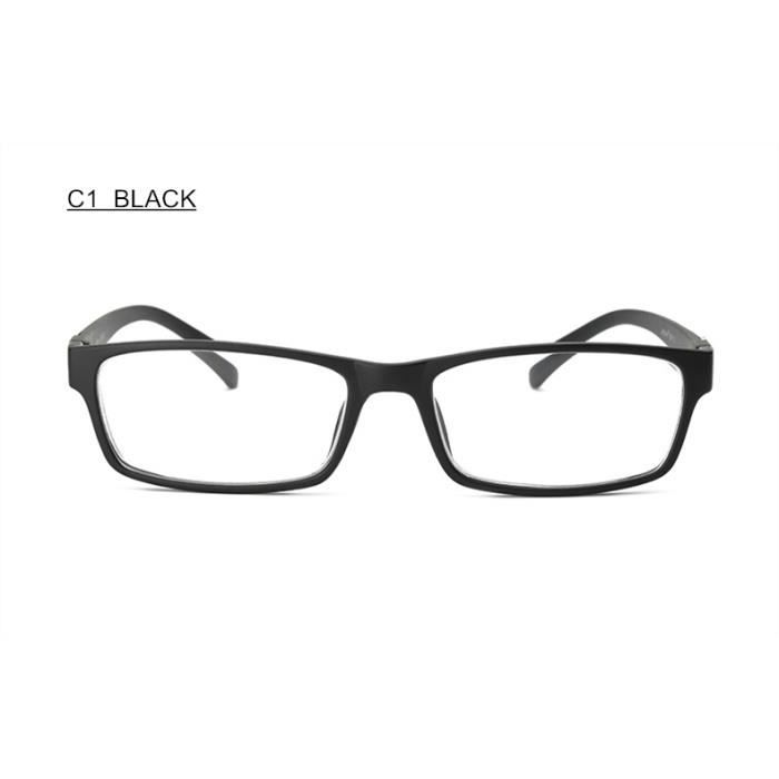 C1 NOIR - Dioptrie -1,50(Dioptrie -1,5) - lunettes de myopie pour ... C1 NOIR - Dioptrie -1,50(Dioptrie -1,5) - lunettes de myopie pour ...