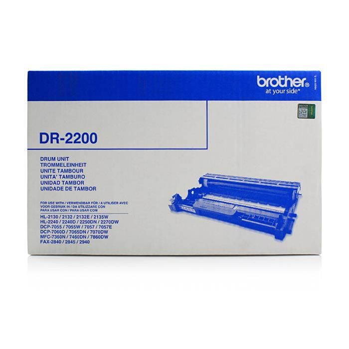 Brother HL-2220 - Original Brother DR-2200 - Tambour - Cdiscount ...
