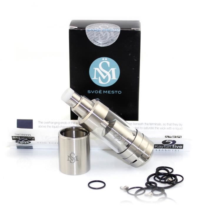 Kayfun V5 RDA RBA atomiseur argent nouvelle version - Cdiscount Au ...