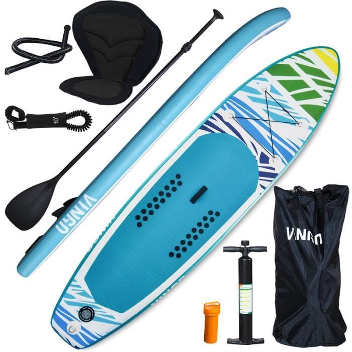 Jiubiaz SUP Board Gonflable Stand up Paddle Portable Ensemble de ...