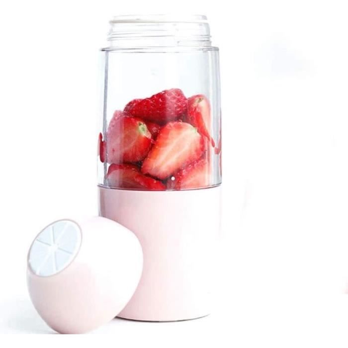 Usb Portable Juicer Cup Blender Mini Jus Mixer Quatre Lames En 3D For ...